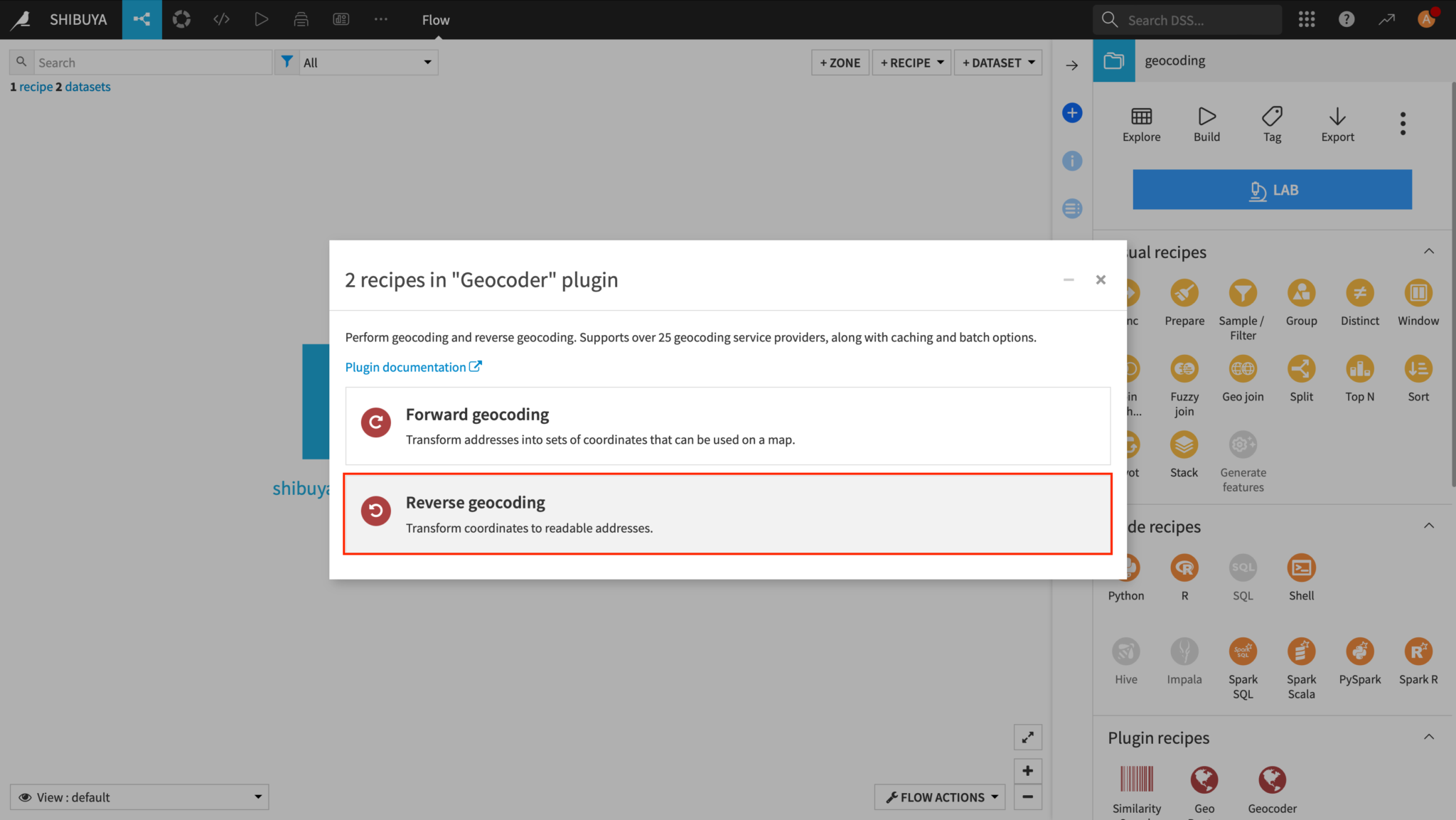 【Dataiku】Geocoder の使い方 | truestar Blog