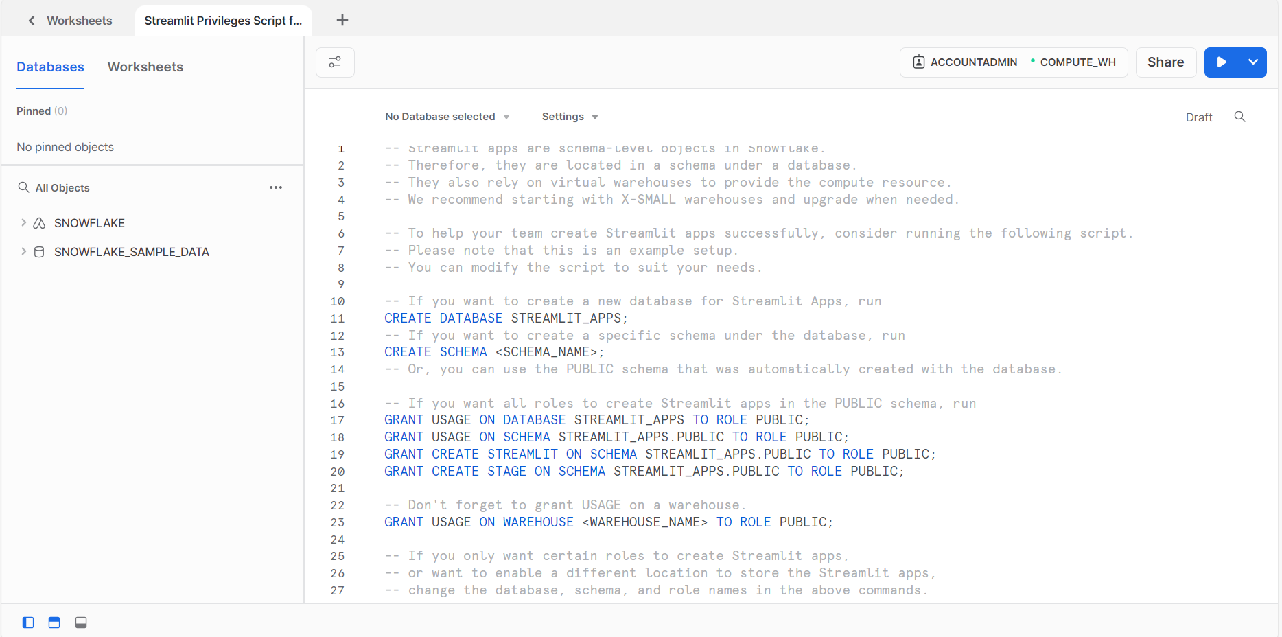 はじめてのStreamlit in Snowflake | truestar Blog