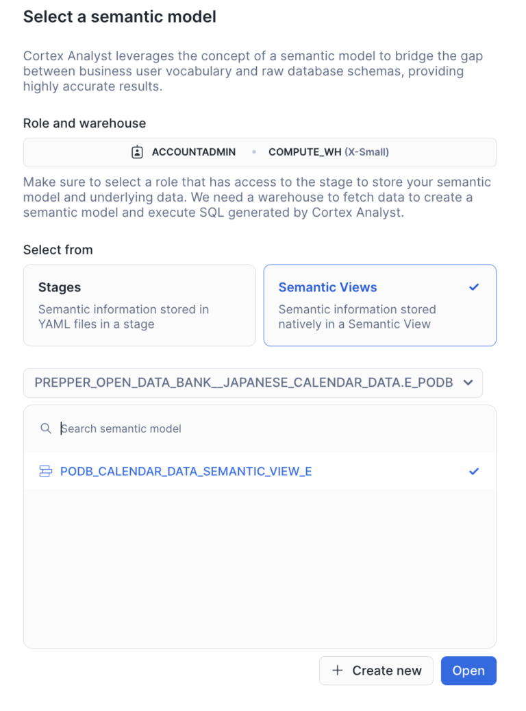 【Snowflake】PODBがSemantic Viewのローンチパートナーになりました | truestar Blog